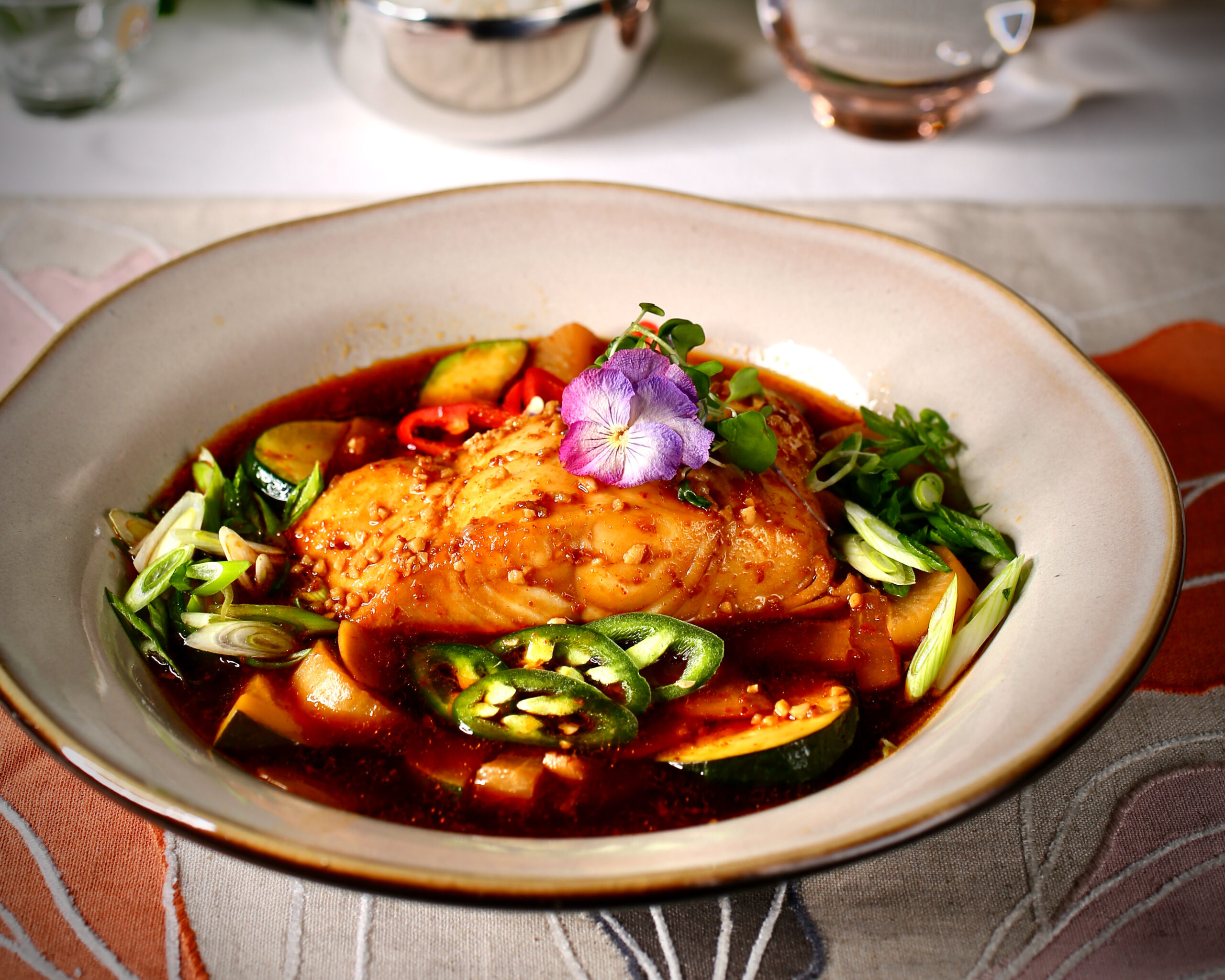 Korean Soy-Braised Black Cod (Eun Daegu Jorim) - Taste With The Eyes