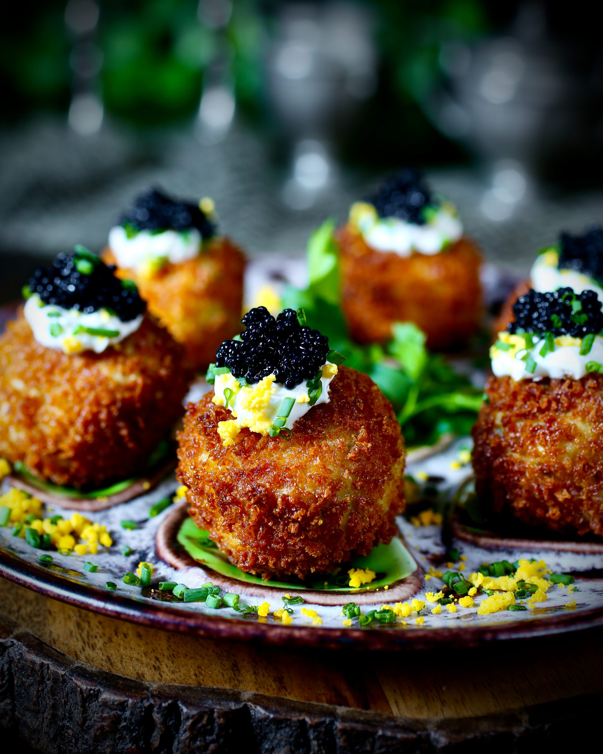 Fried Matzo Balls - Fancy Style - Taste With The Eyes