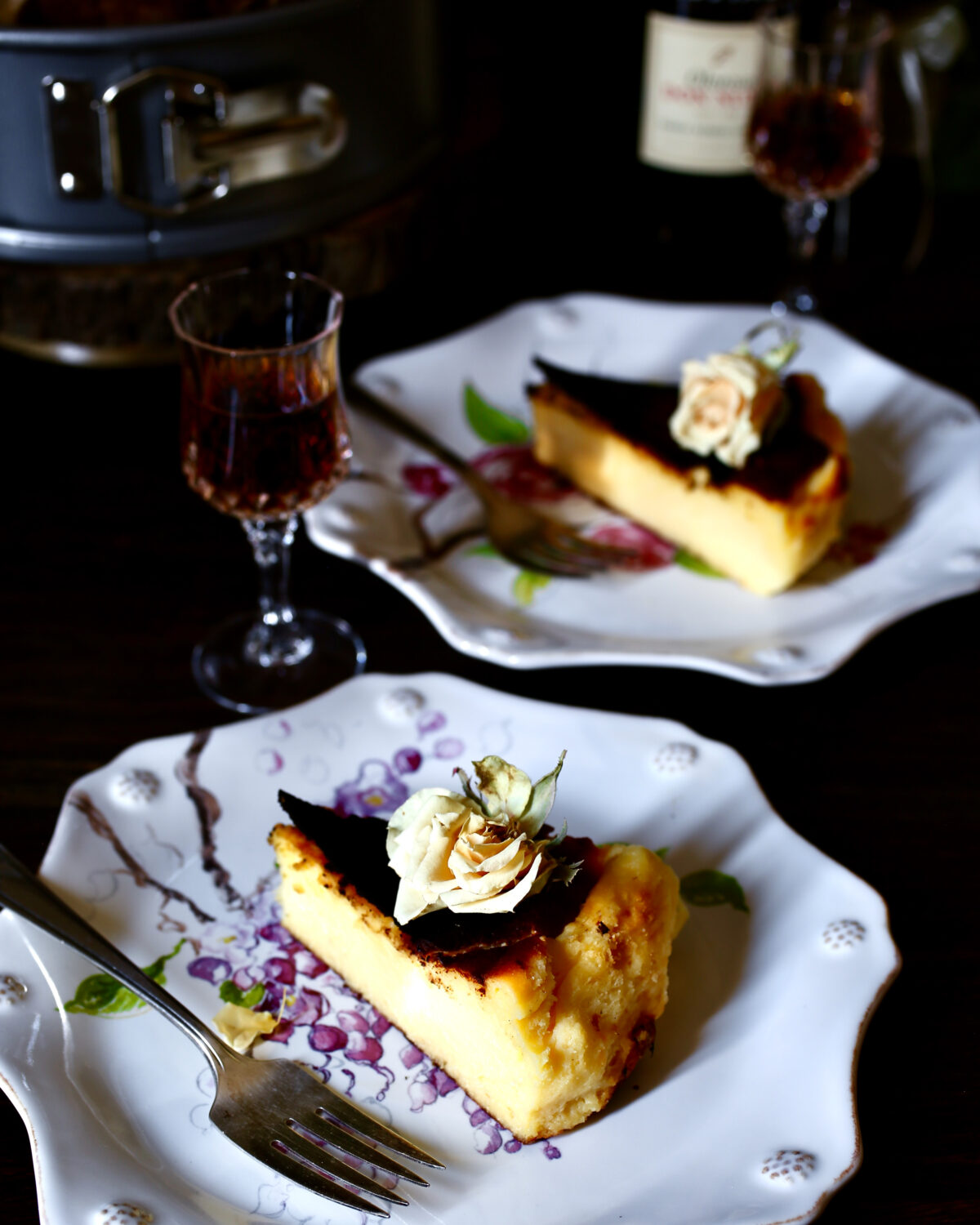 Basque Burnt Cheesecake - Taste With The Eyes
