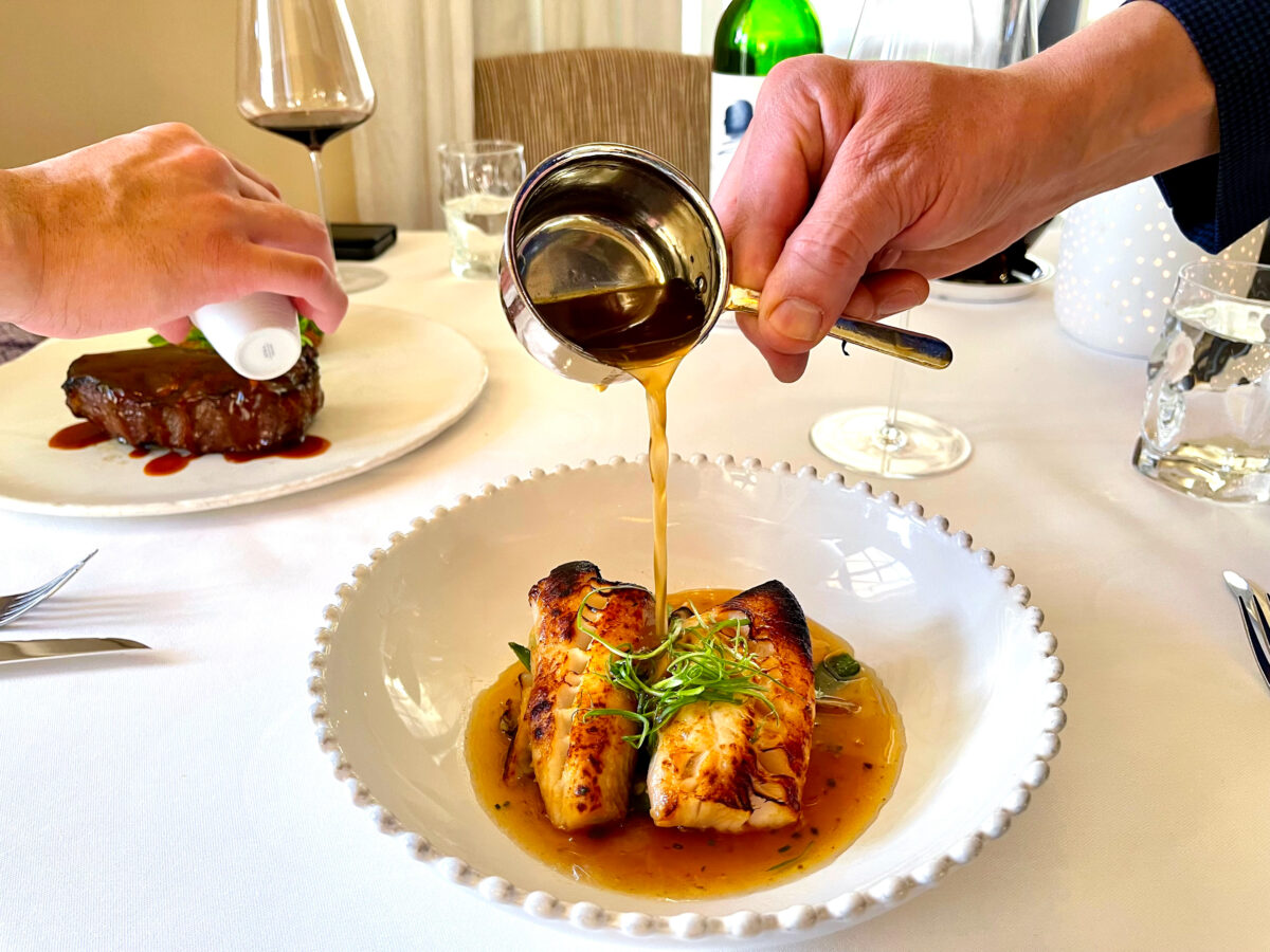 Michael Mina Las Vegas and The Black Cod - Taste With The Eyes