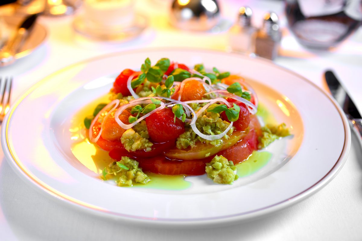 "Mayfair Supper Club" Tomato Salad - Taste With The Eyes