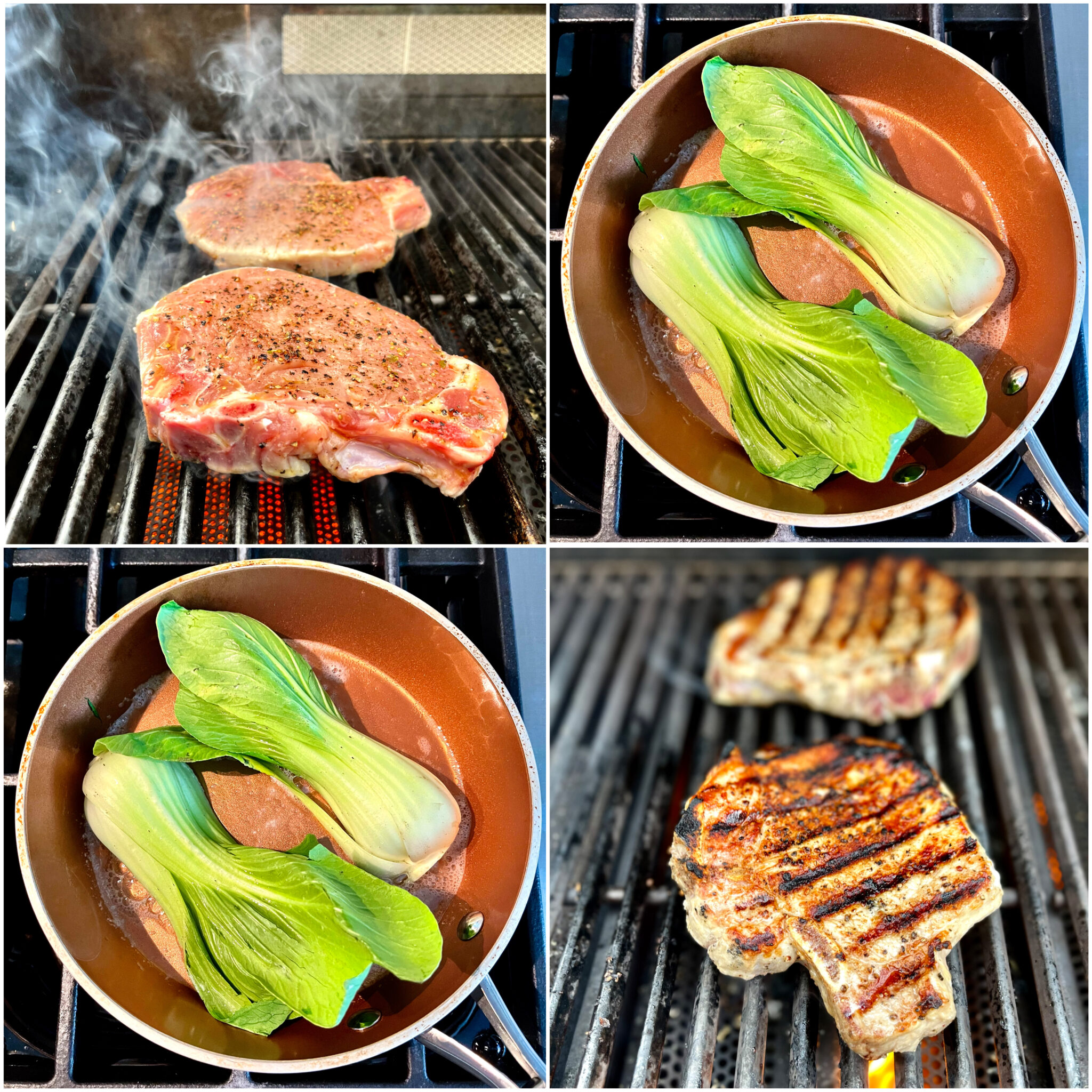 Grilled Pork Chop, Luxardo Cherry Demi-Glace - Taste With The Eyes